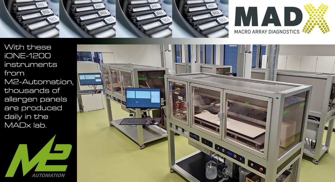 M2-Automation's iONE at the MADx Lab - Allergy and Food Intolerance ...