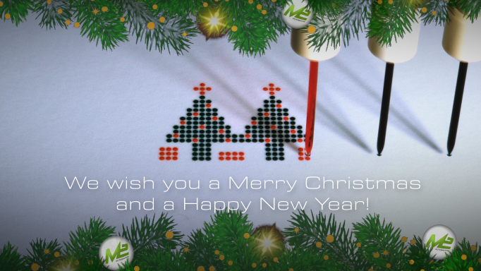 Spotting Chrsitmas 2022 - Nanolitre Droplet Tree Dispensing by M2 ...